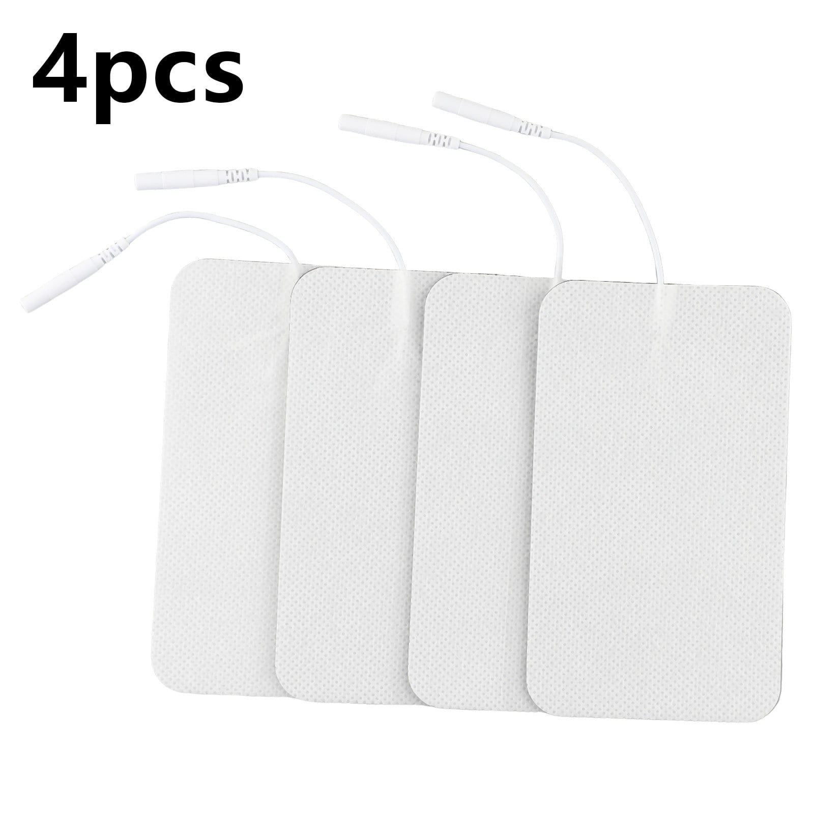 Extra Large Tens Unit Replacement Pads 2.8'' x 4.8" (4Pcs), Reusable ...