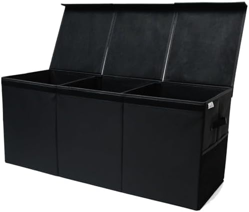 Extra Large Toy Storage Organizer with Lid - Sturdy, Collapsible Toy ...