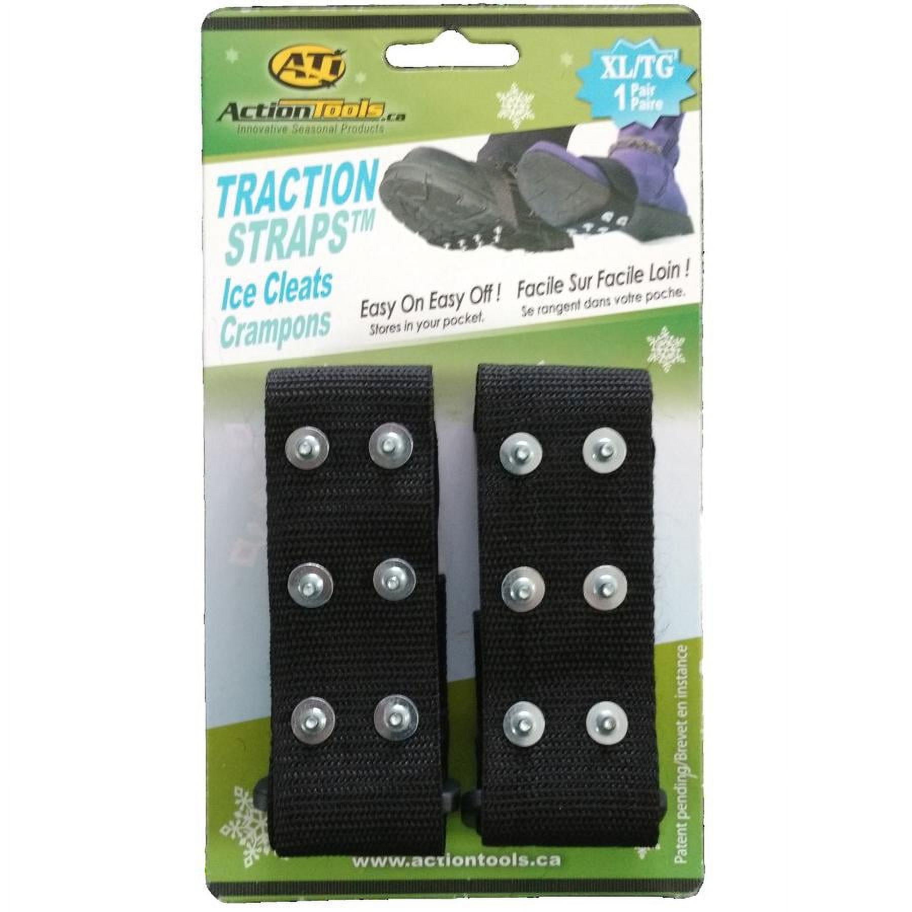 Extra Large Traction Strap Ice Cleats - Walmart.com