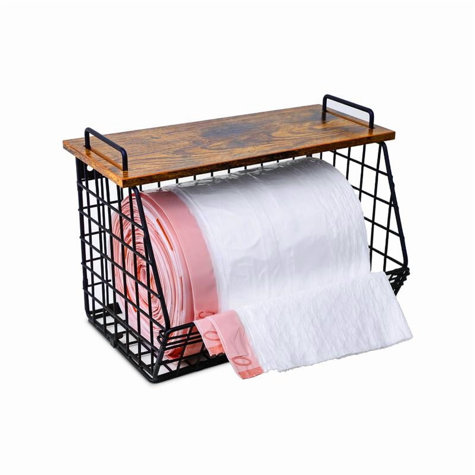 Extra Large Trash Bag Holder Under Sink, Wall Mounted Garbage Bag ...