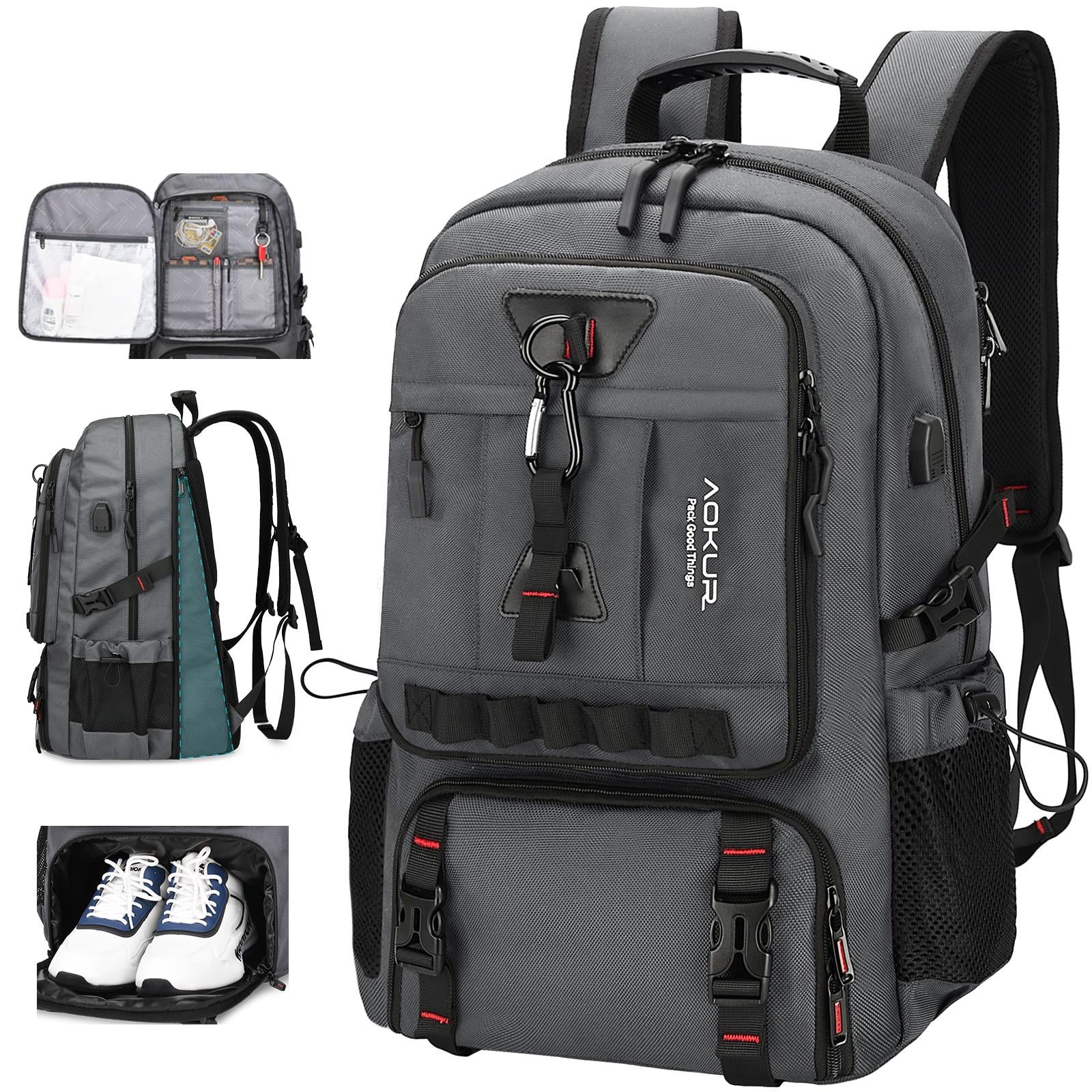 Extra Large Travel Backpack 55L Carry-on Backpack, 18.4" Laptop ...