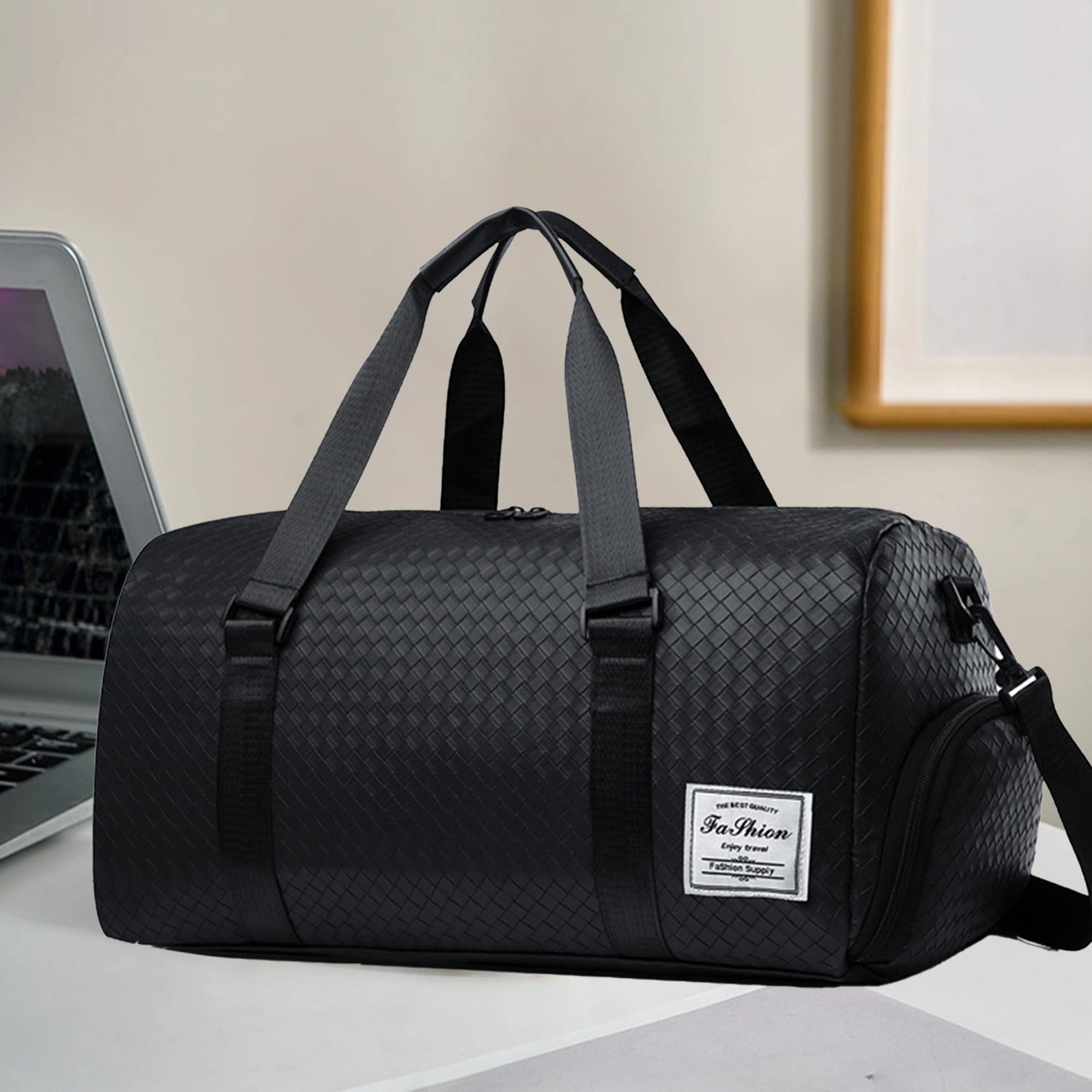 Extra Large Travel Duffel Bag With Shoe Compartment - Foldable ...