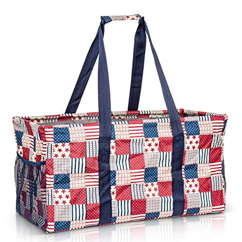 Extra Large Utility Tote Bag - Oversized Collapsible Reusable Wire ...