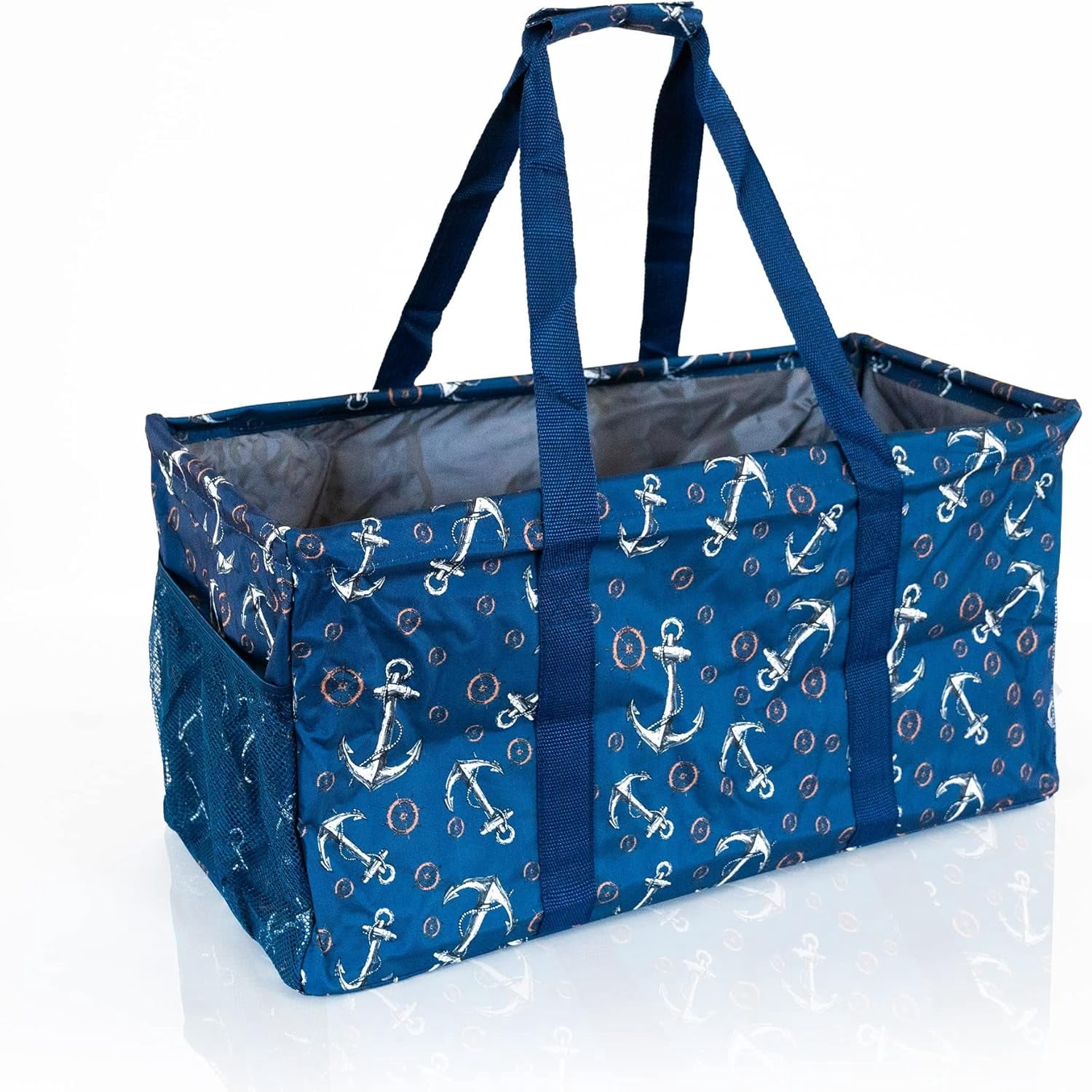 Extra Large Utility Tote Bag - Oversized Collapsible Reusable Wire ...