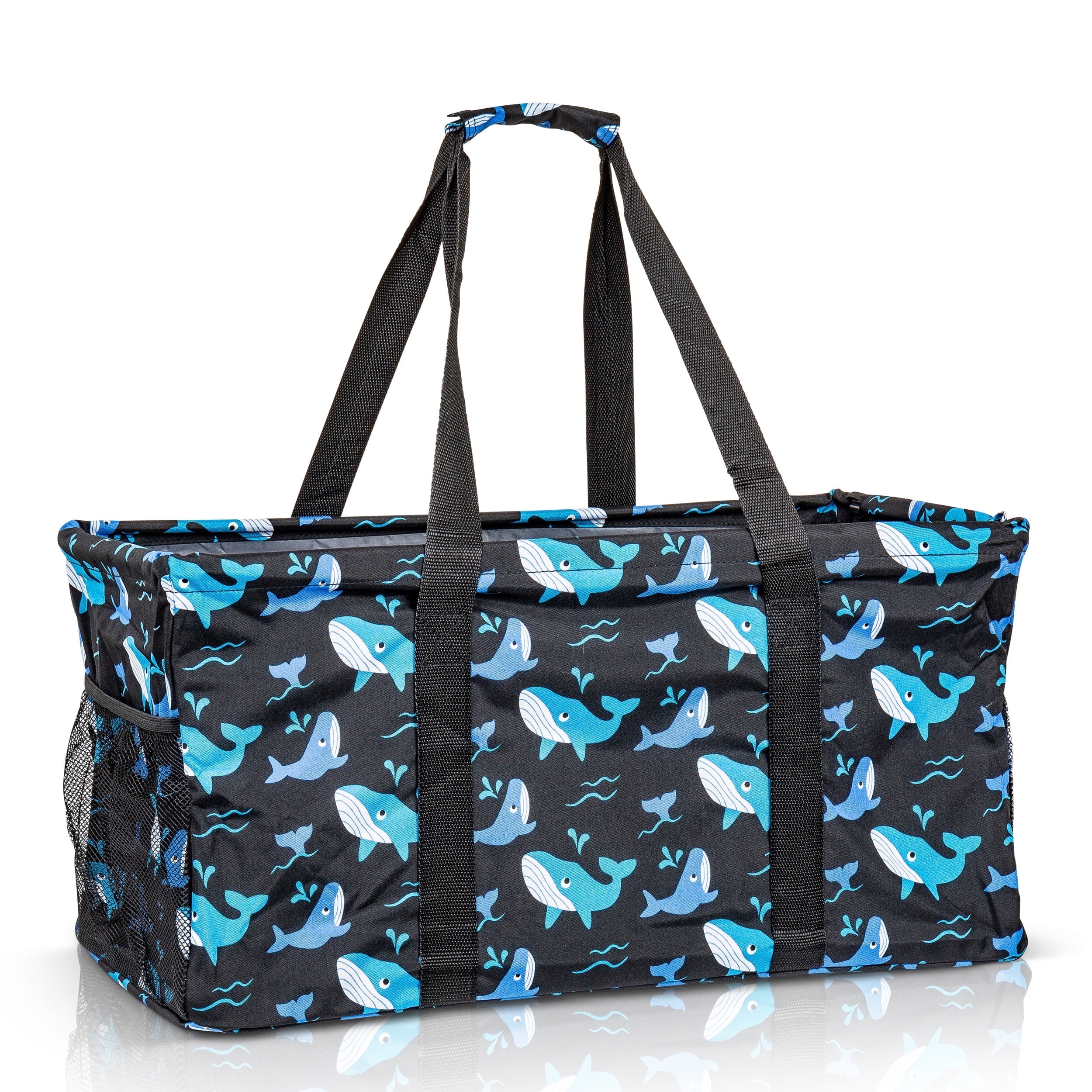 Extra Large Utility Tote Bag - Oversized Collapsible Reusable Wire ...