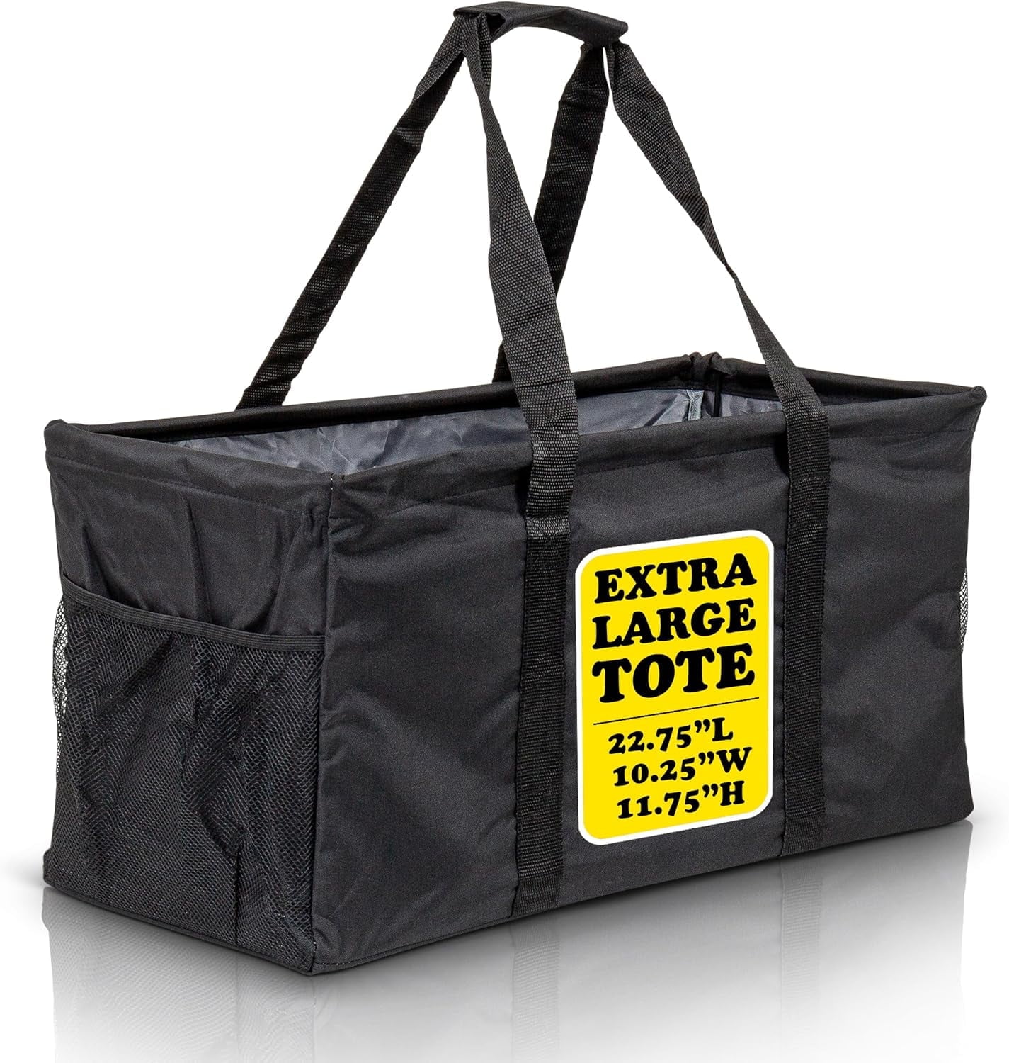 Extra Large Utility Tote Bag - Oversized Collapsible Reusable Wire ...