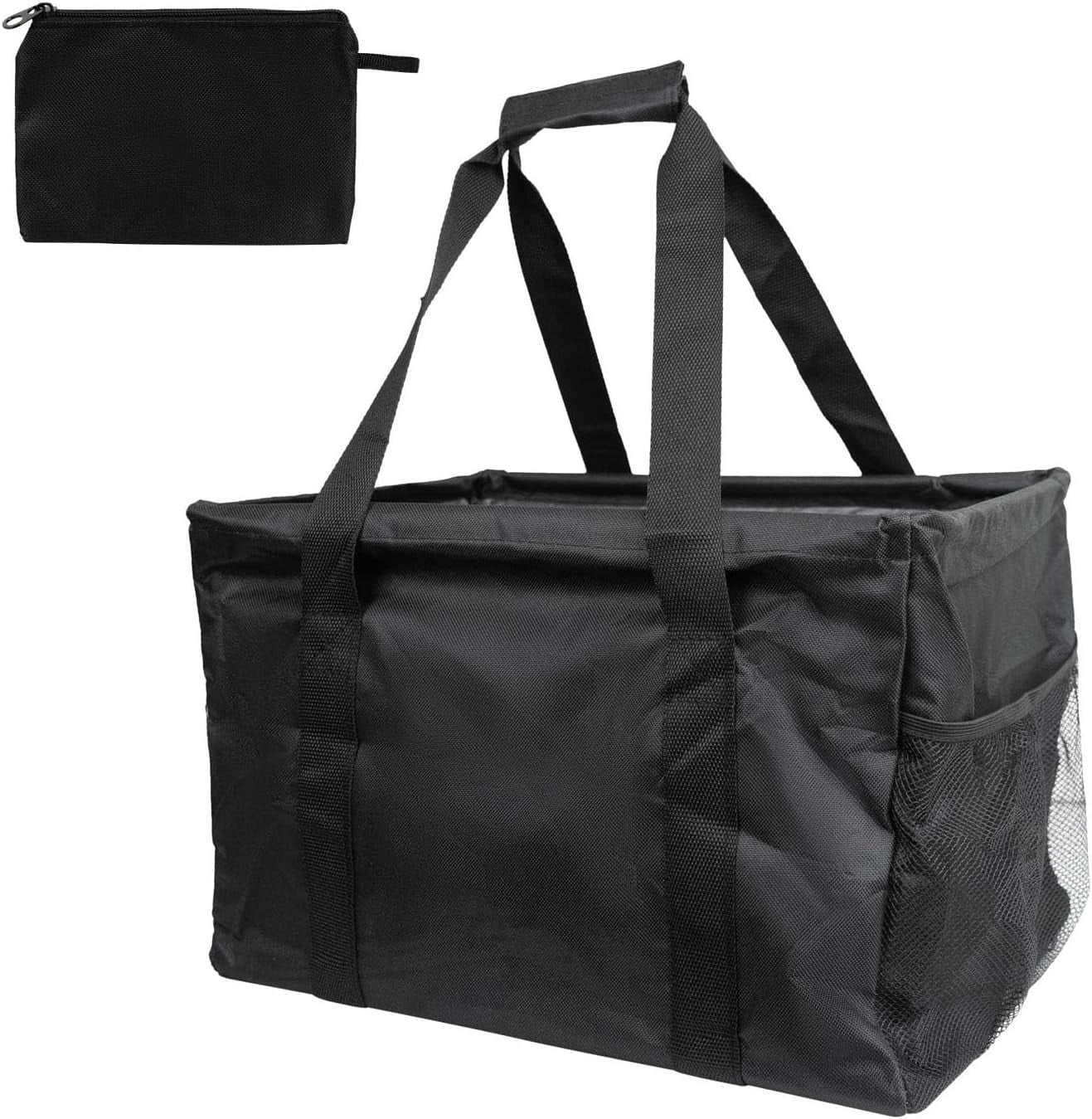 Extra Large Utility Tote Bag - Oversized Collapsible Tote with Wire ...