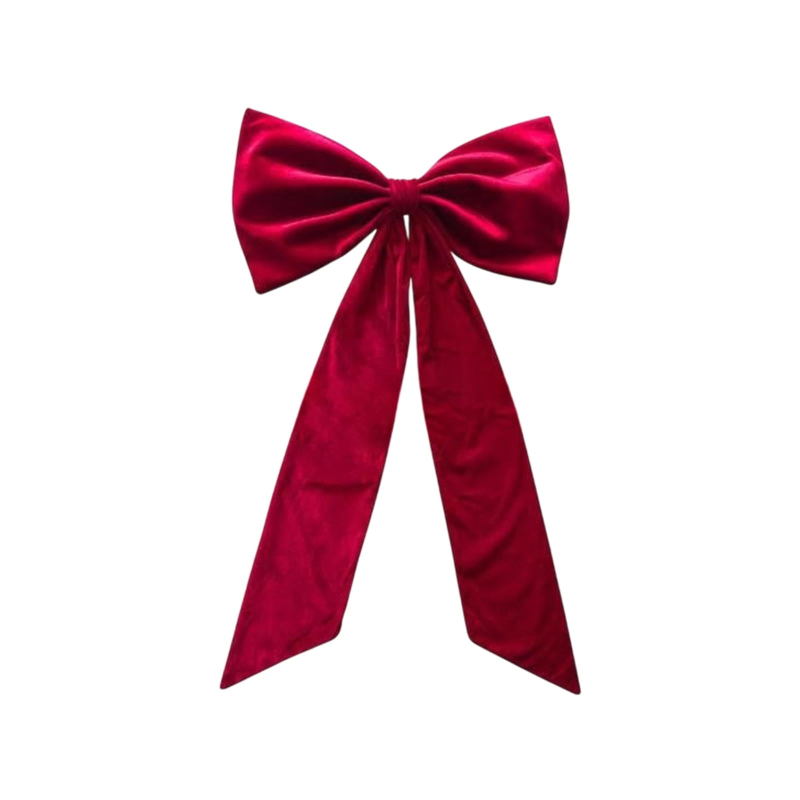 Extra Large Velvet Christmas Bow Ribbon, Tree Topper Decoration, Gift ...