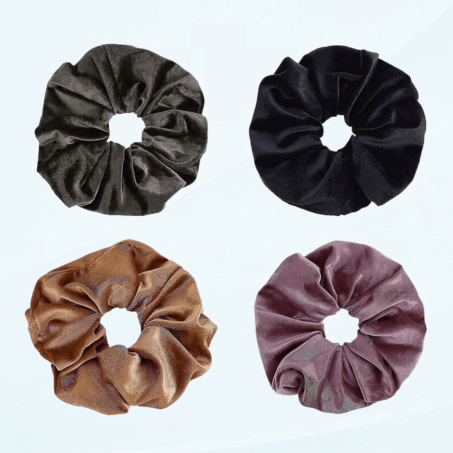 Extra Large Velvet Scrunchie 8 Inch Oversized Hair Scrunchy Big Jumbo ...