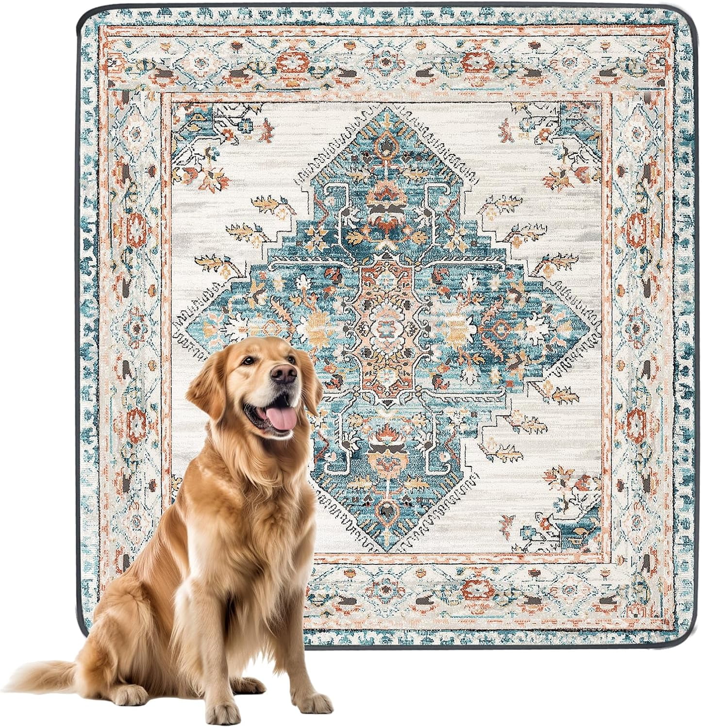 Extra Large Washable Pee Pads for Dogs, 72" x 72" Reusable Puppy Pads ...