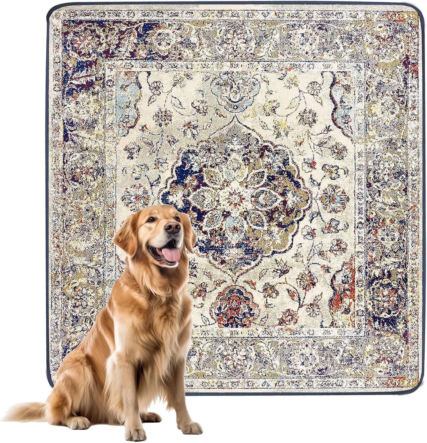 Extra Large Washable Pee Pads for Dogs, 72" x 72" Reusable Puppy Pads ...