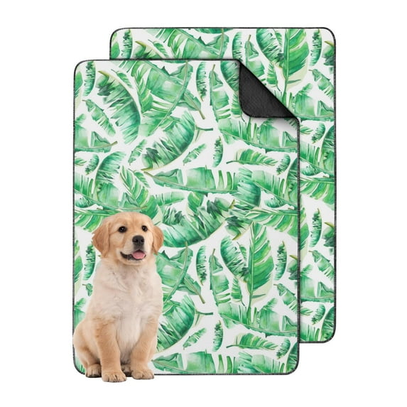 Extra Large Washable Pee Pads for Medium Dogs, Stylish Hawaiian Theme ...