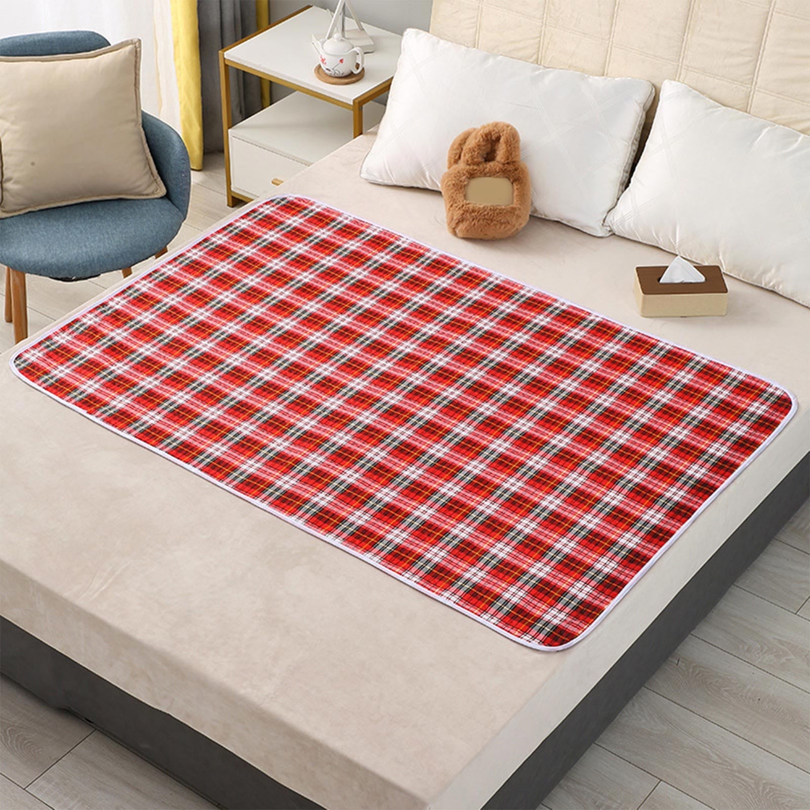 Extra-Large Washable Underpad | 150x100cm (59x39in) Reusable Waterproof ...