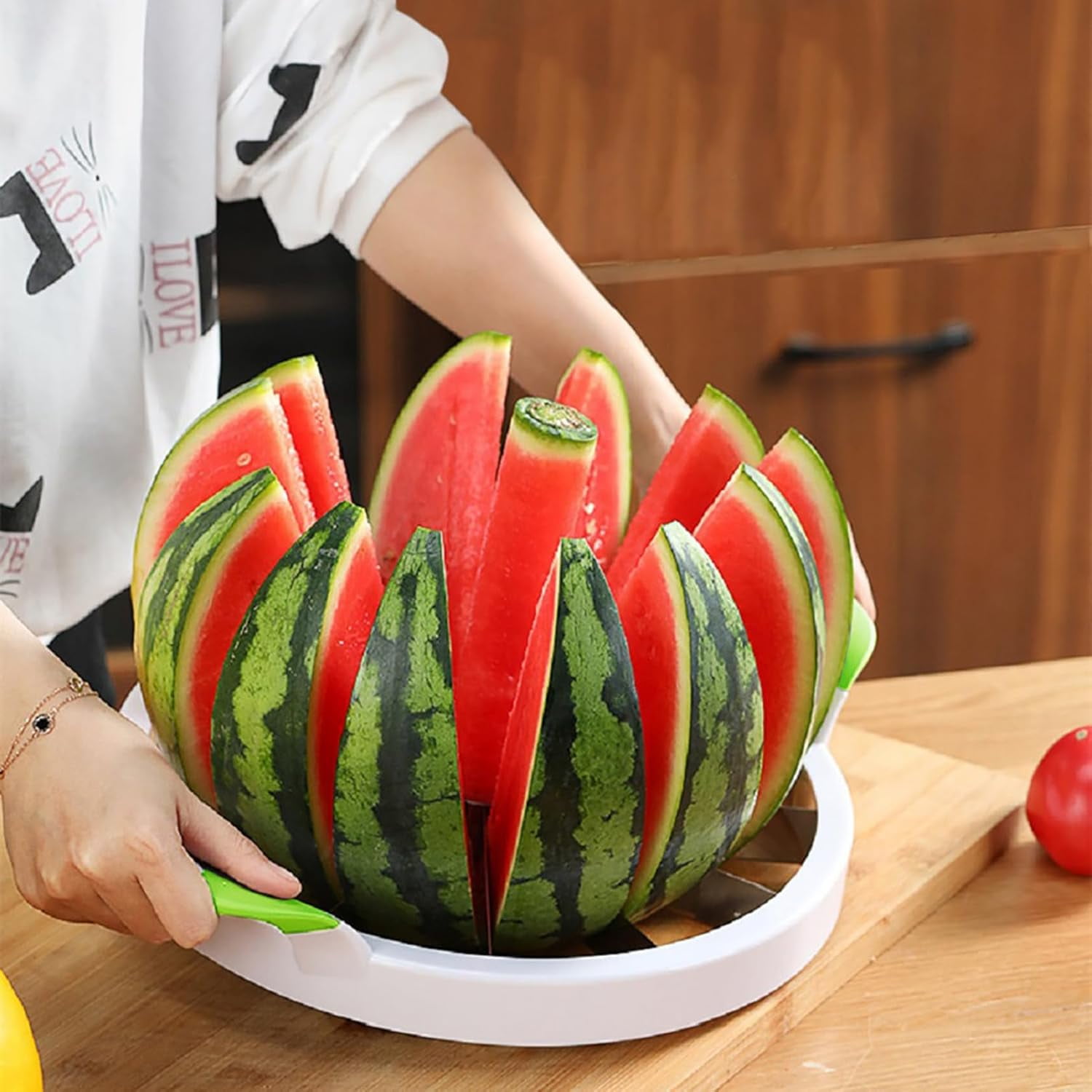 Extra Large Watermelon Cutter Slicer Tool, Stainless Steel Watermelon ...