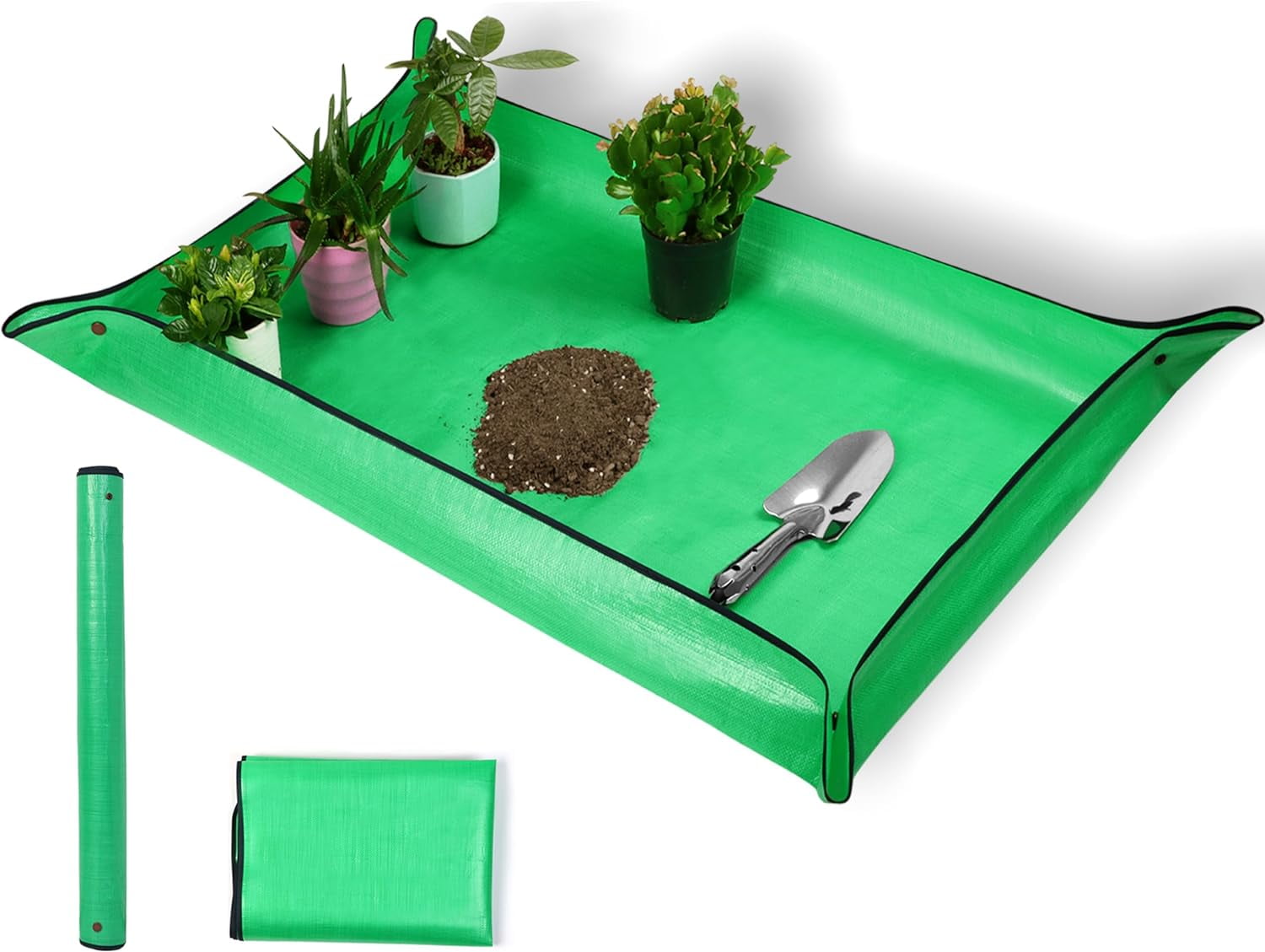Extra Large Waterproof Foldable Potting Mat for Indoor Plant ...