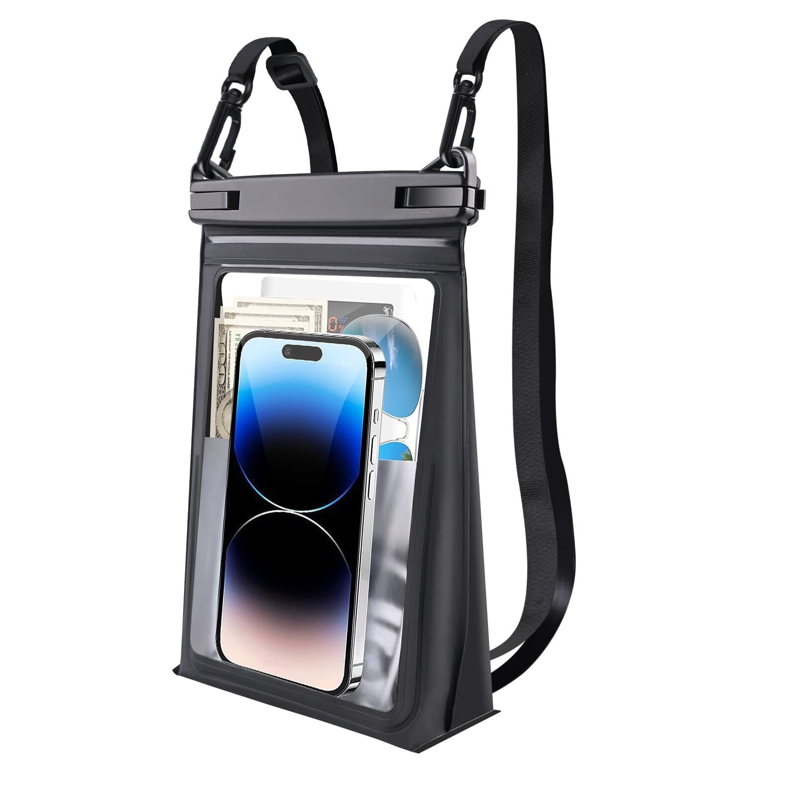 Extra Large Waterproof Phone Pouch Floating, Double Seals IPX8 ...