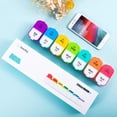 Extra Large Weekly Pill Organizer XL Daily Pill Box 7 Day Am Pm Jumbo ...