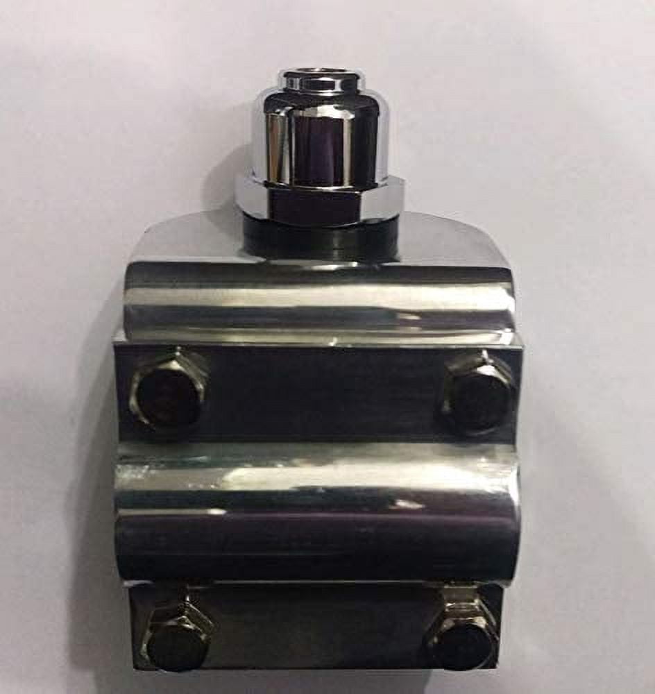 Extra Large Wide Mirror Pipe Mount for CB Ham Amateur Antennas with ...