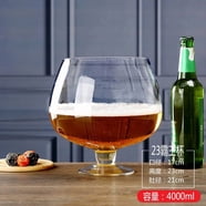 Super Big 4000ml Wine/Beer Glass, Extra-large Brandy Glass, Crystal ...