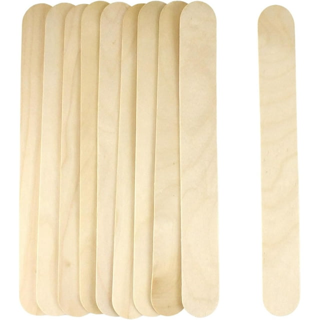 Extra Large Wood Craft Sticks, Natural, 10-Inch, 10-Count - Walmart.com