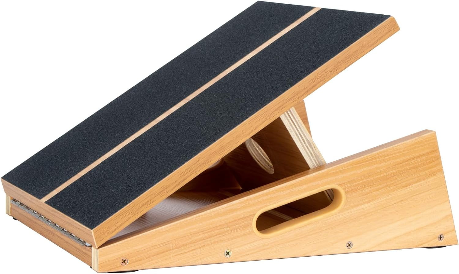 Extra Large Wooden Slant Board, Adjustable Incline Board and Calf ...