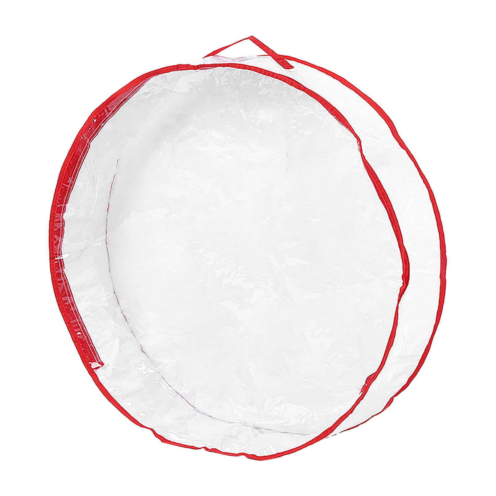 Extra Large Wreath Storage Bag, 24x24x7.9 Inch Clear PVC Christmas ...