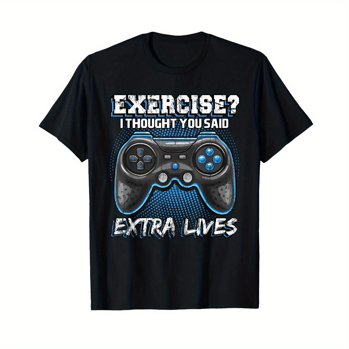 Extra Lives Funny Video Game Controller Retro Gamer Boys T-Shirt ...
