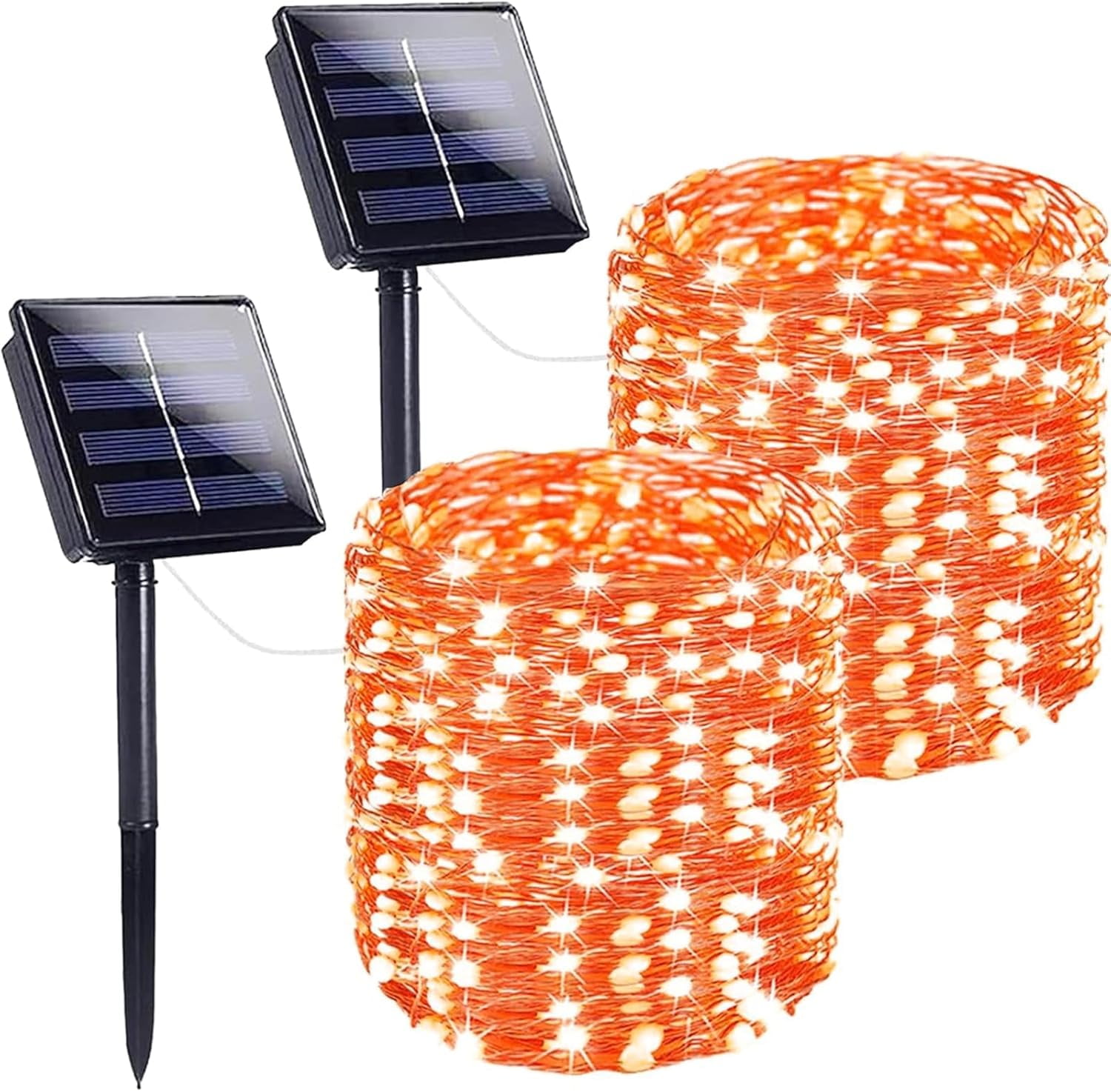 Extra-Long 144FT Solar String Lights for Outside, 2 400LED Solar ...