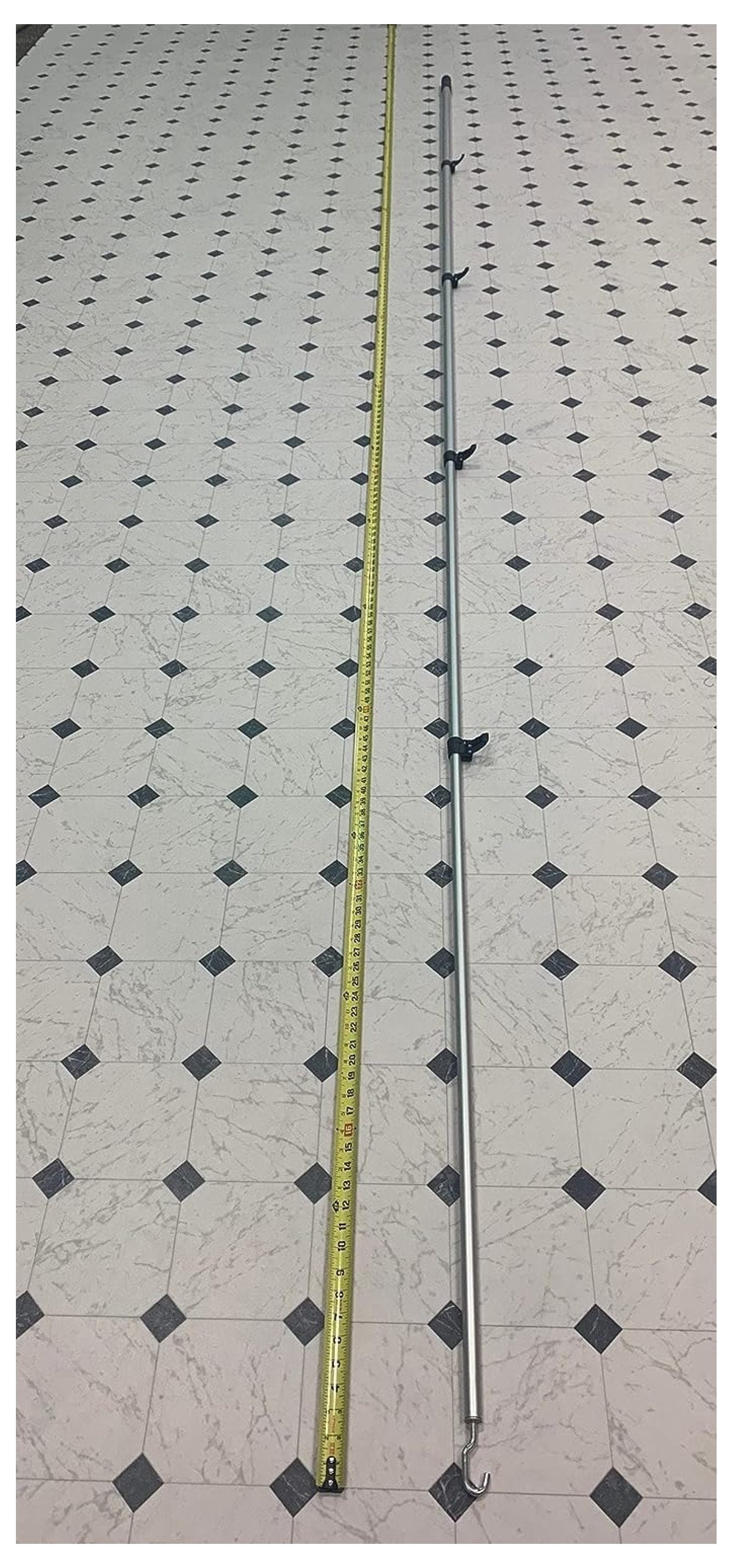 Extra Long 16ft Aluminum Extension Pole with hook for Open or Close 12 ...