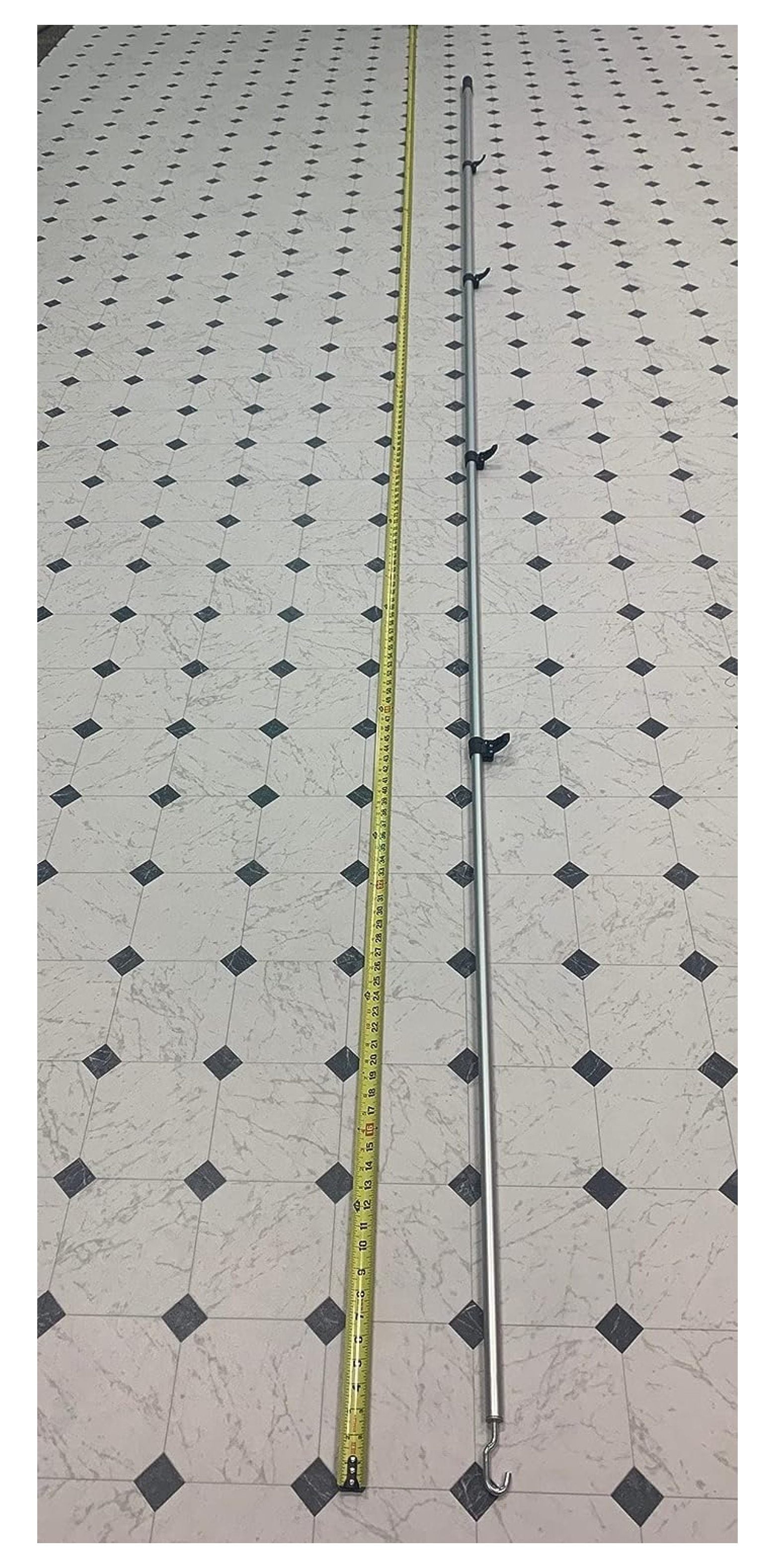 Extra Long 16ft Aluminum Extension Pole with hook for Open or Close 12 ...