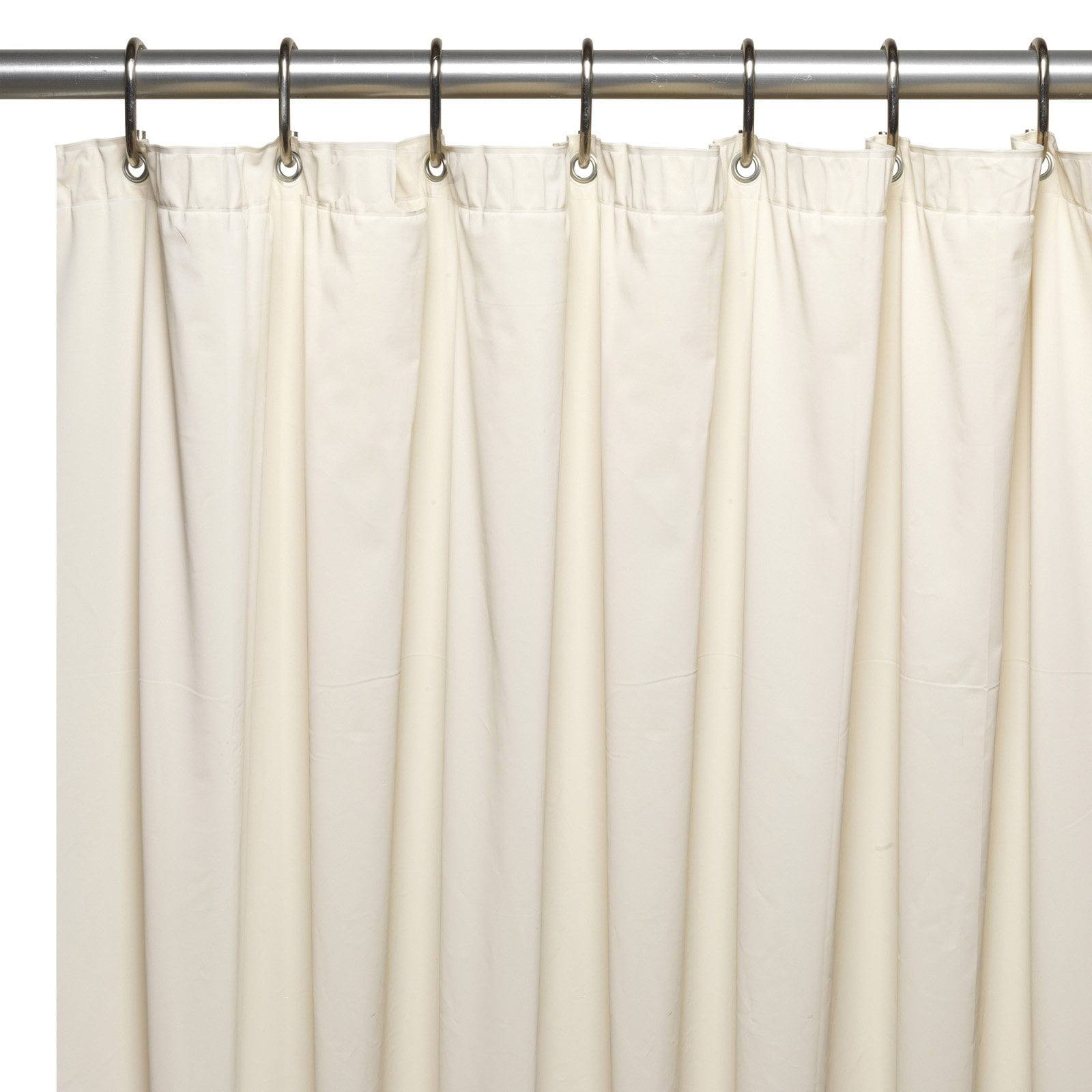 Extra Long Heavy Duty Mildew-Resistant Vinyl Shower Curtain Liner w ...