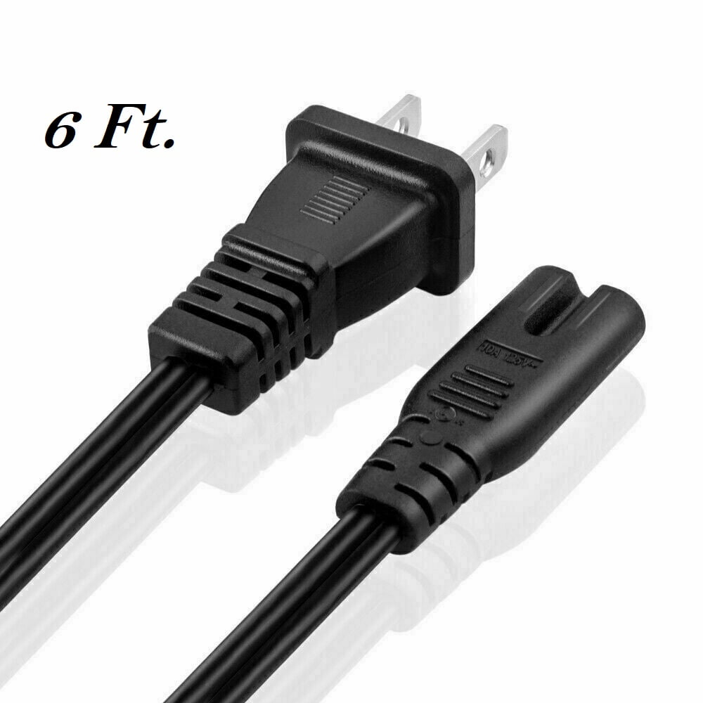 Extra Long AC Wall Power Cord for Led LCD TV Vizio Samsung 6 12 Feet 2 ...