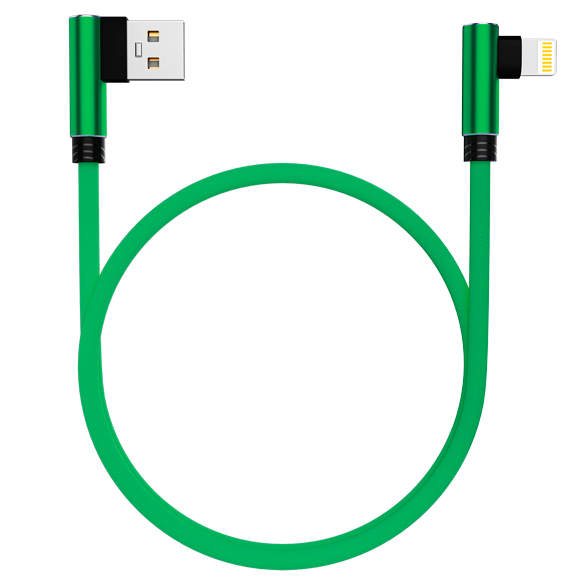 Right Angle Lightning Cable