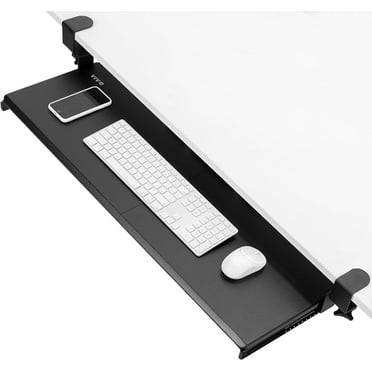 VIVO Pneumatic Keyboard & Mouse Platform Wall Mount, Keyboard Tray Arm ...