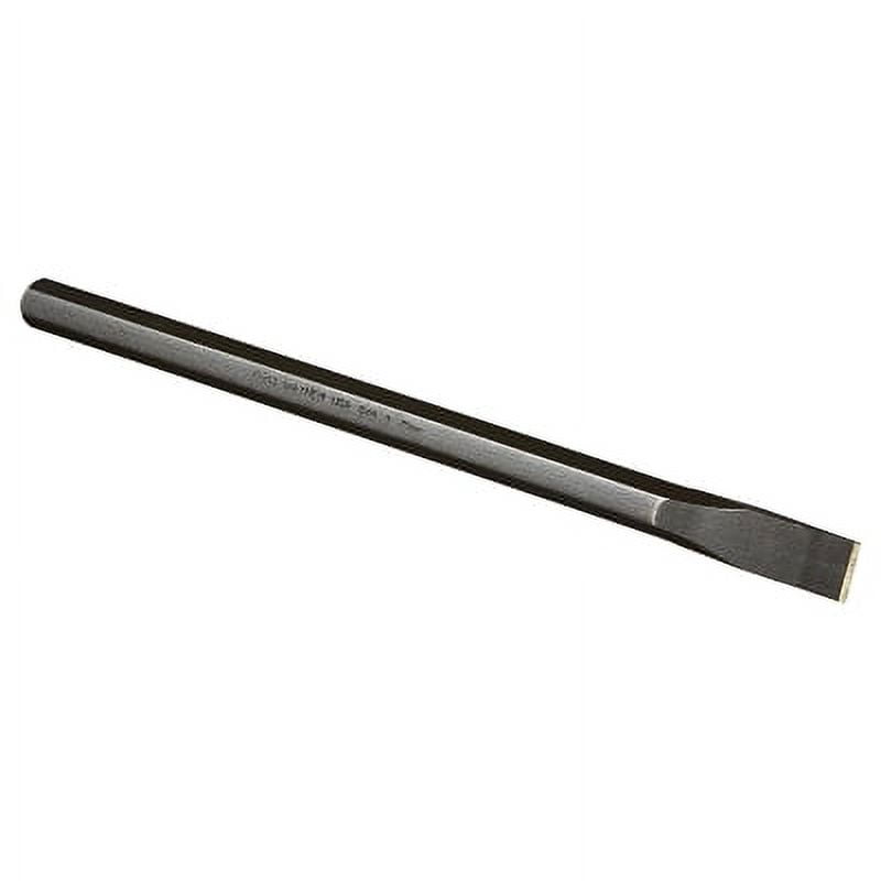 Extra Long Cold Chisel, 12 In Long, 3/4 In Cut, Black Oxide | Bundle of ...