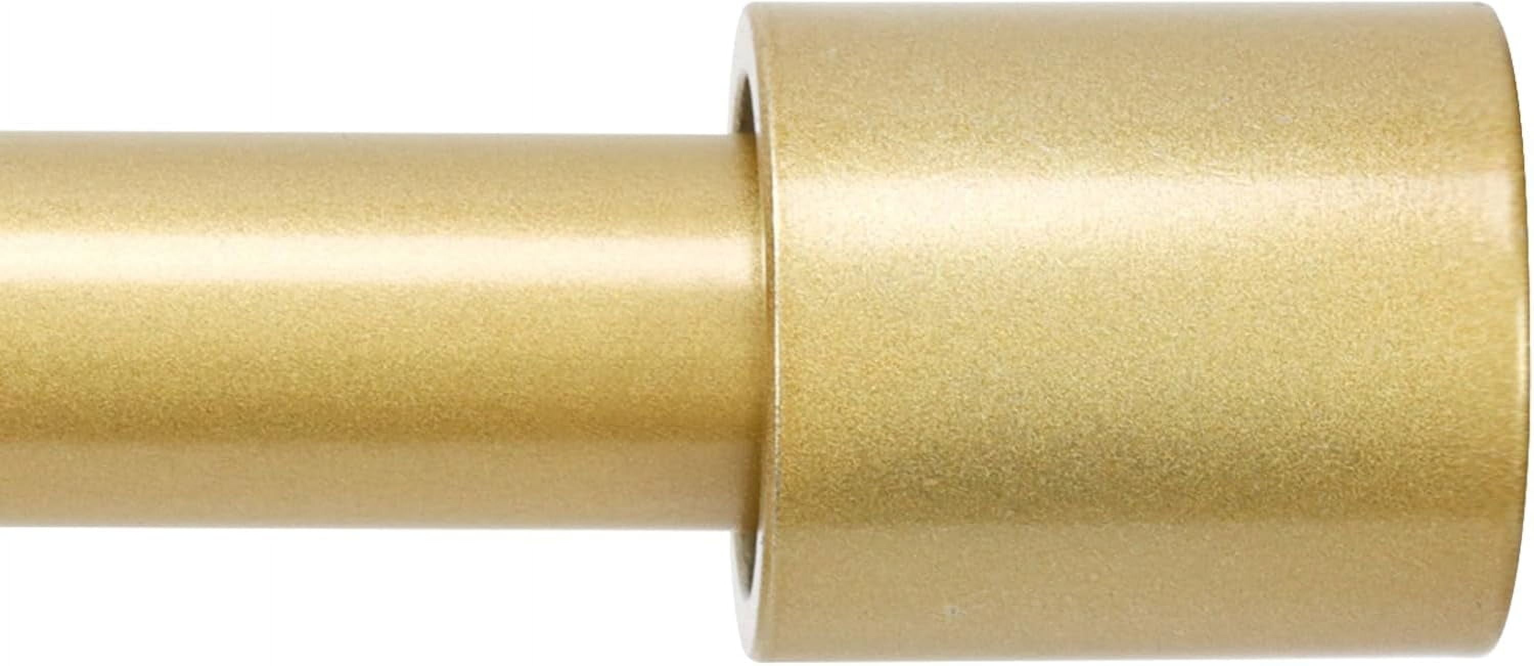 Extra Long Curtain Rods for Windows 240 Inches, Adjustable Gold Curtain ...