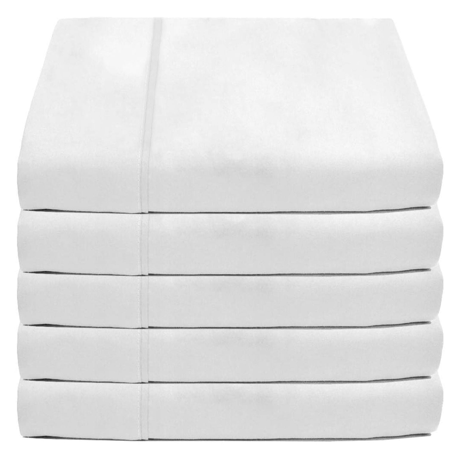 Extra Long Flat Sheet - Premium 1800 Ultra-Soft Top Sheet - Hotel ...