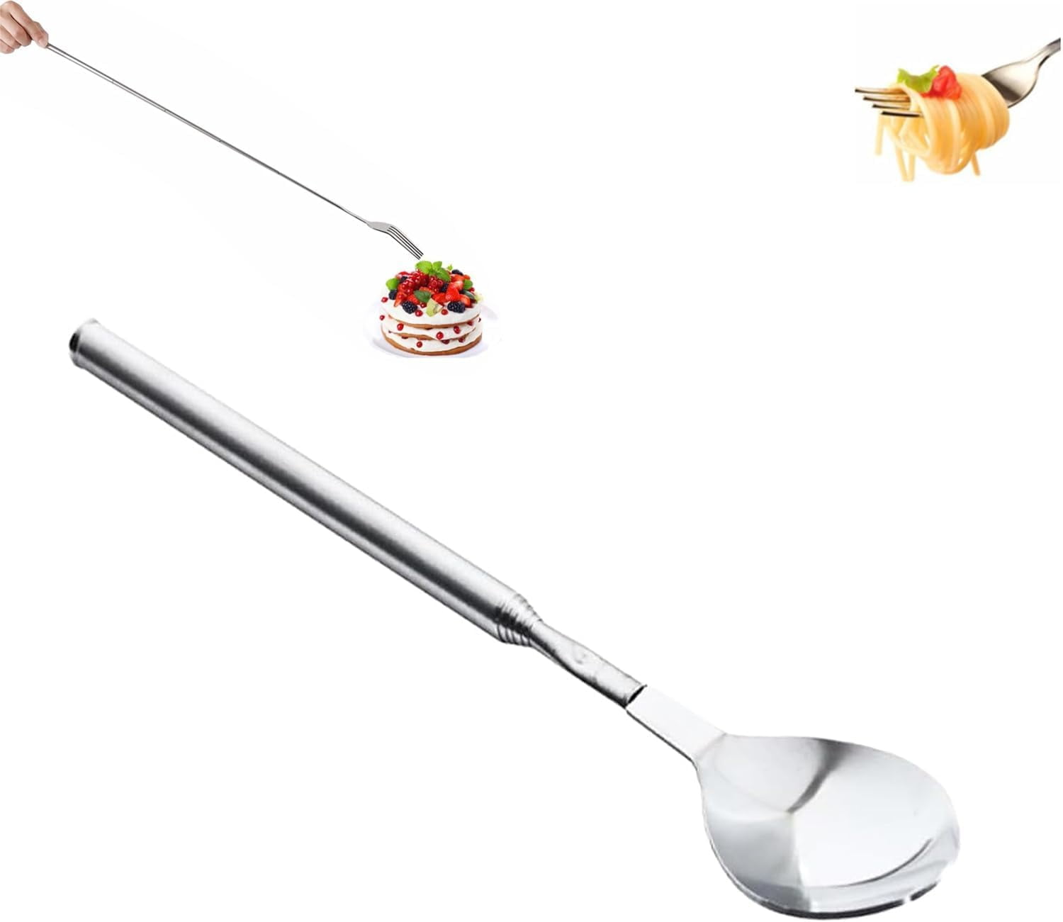 Extra Long Fork Prank, Extension, Extension from 8.7" To 25.4" Long ...