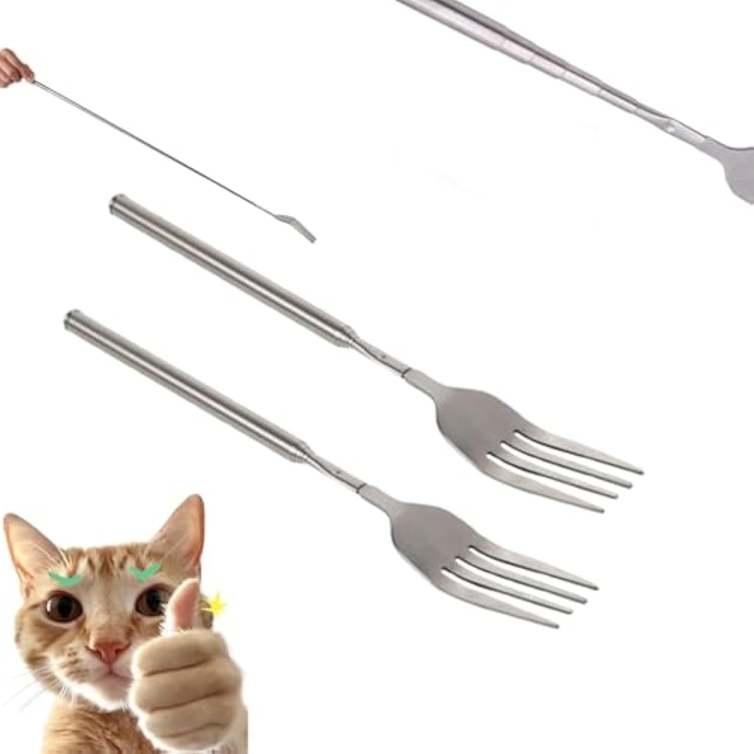 Extra Long Fork Prank, Extension Forks, Extendable Forks Prank ...