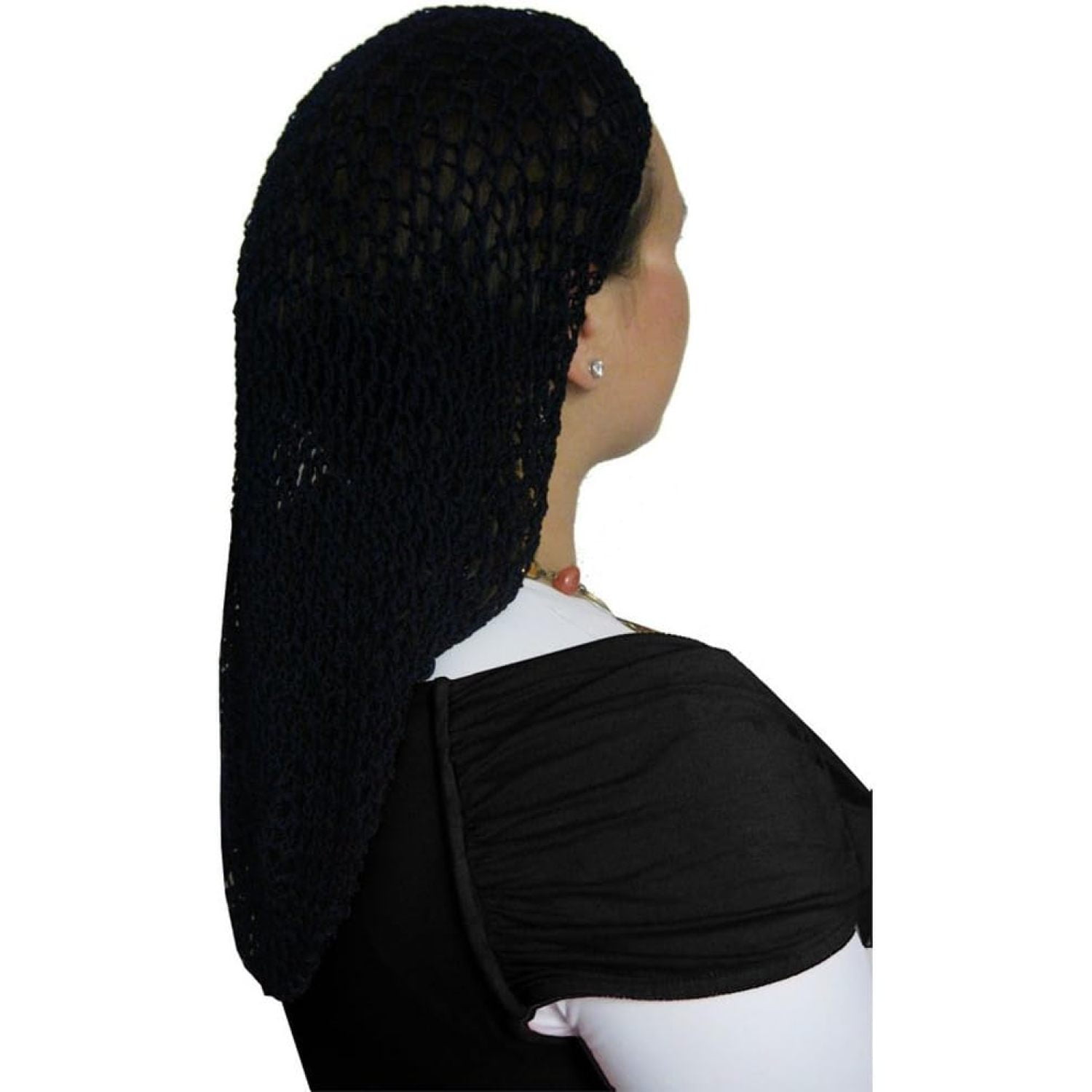 Extra Long Hair Net Snood - Large Crochet Hair Net Snood - Walmart.com