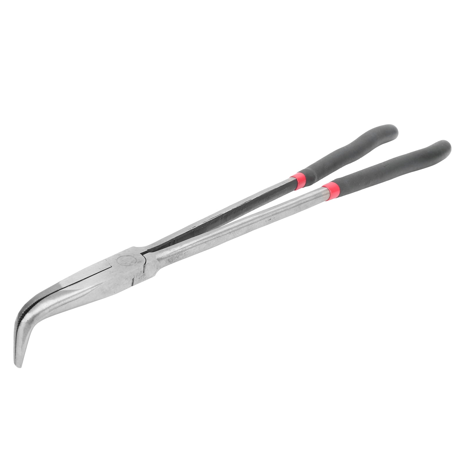 Extra Long Handle 90 Degree Angled Jaws Curved Nose Pliers 16in/400mm ...