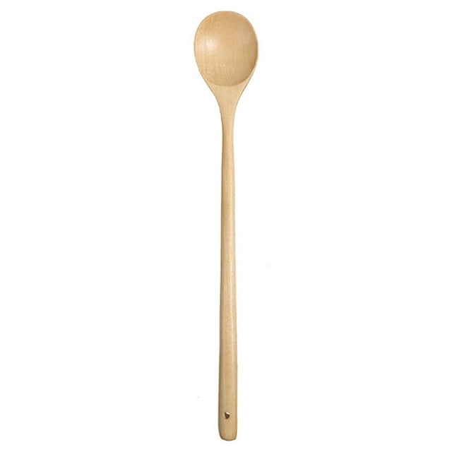 Extra Long Handle Wooden Spoon -13 inch Wooden Kitchen Utensils Wood ...