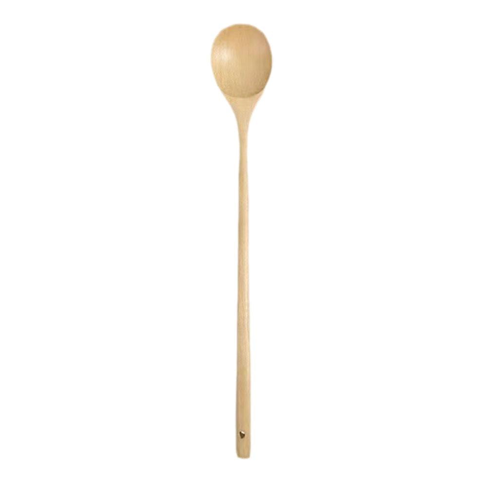 Extra Long Handle Wooden Spoon - Wooden Kitchen Utensils Wood Stirring ...