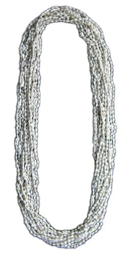 Extra Long Hawaiian/Tahitian Dove Shell Leis / 1 Dozen / 12 Natural ...