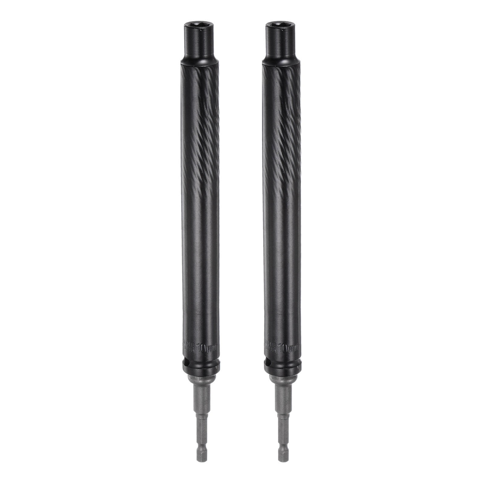 Extra Long Hollow Socket, 10mm x 200mm Deep Well Impact Nut Driver with ...