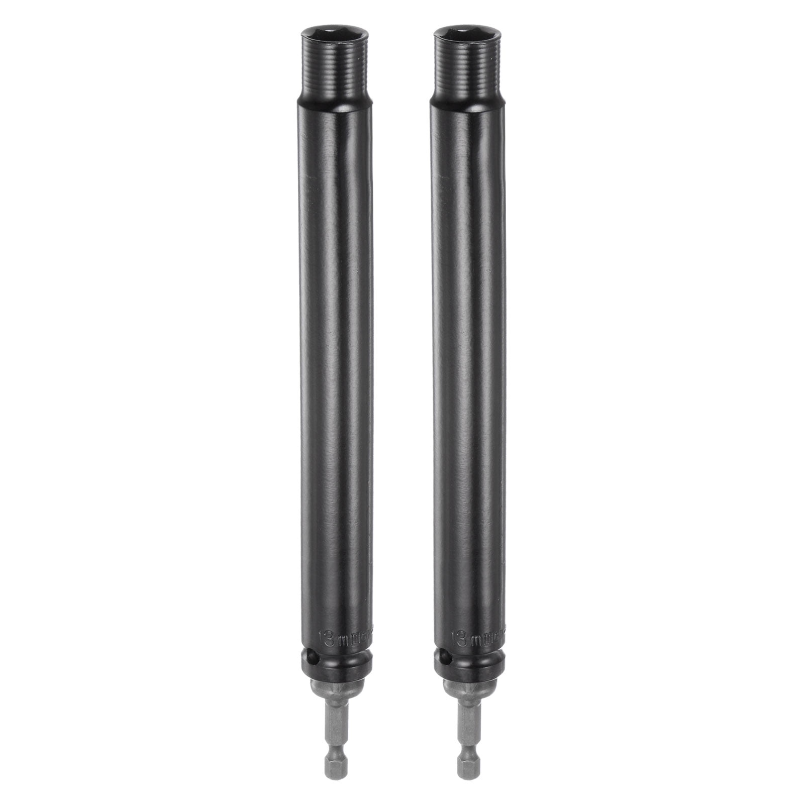 Extra Long Hollow Socket, 13mm x 200mm Deep Well Impact Nut Driver with ...