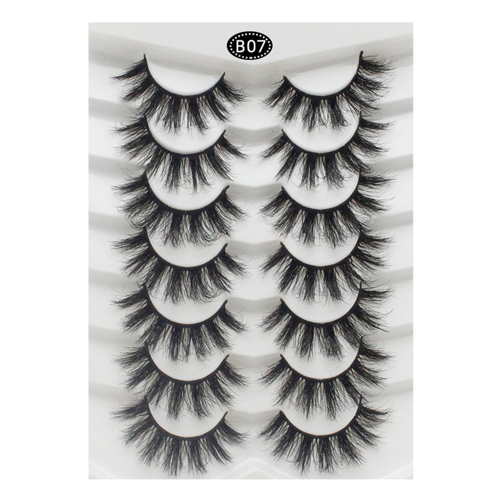 Extra Long Lashes 35 Mm Eyelashes 6d View Strips Lashes Natural Look 3d ...