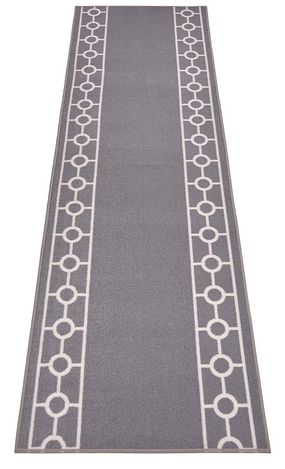 Extra-Long Low Pile Runner Rug Skid Resistant Backing Rug Runner ...