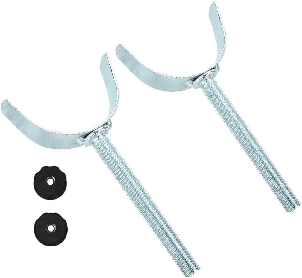 Extra Long M8 Stair Banister Adapter Y-Spindle Rods 2 Pack for Baby ...