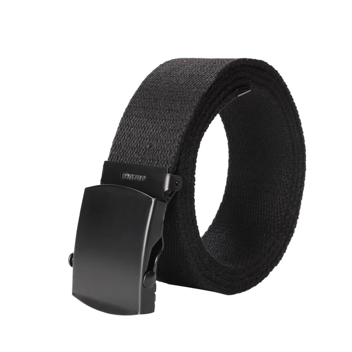 Extra Long Mens Nylon Cavas Webbing Ratchet Belts for Men Metal Buckle ...